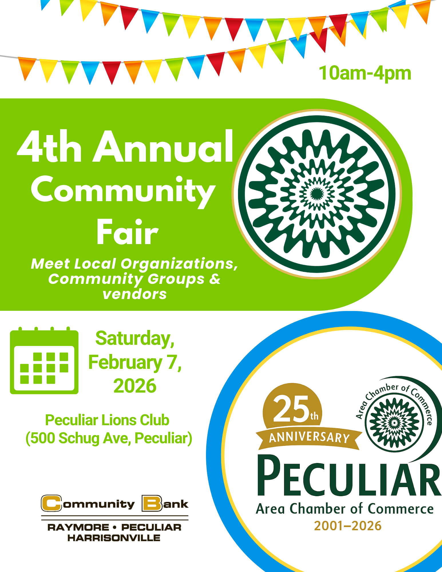 Peculiar Community Fair - Peculiar Area Chamber of Commerce