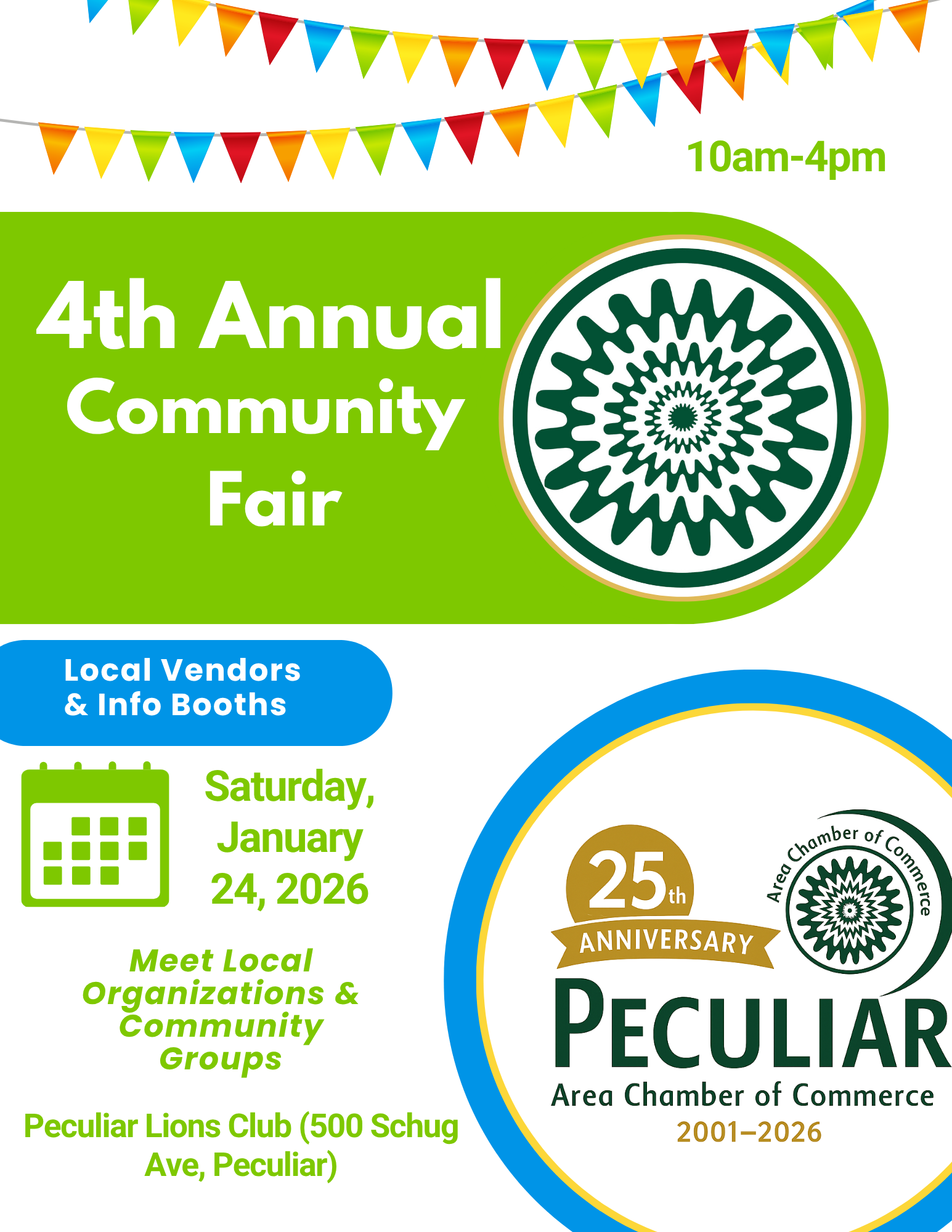Events Calendar | Peculiar Area Chamber of Commerce